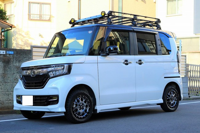 N-BOXカスタムにアップサスを入れてリフトアップ！クロスオーバー風なイメージで素敵です(*^^*) – 【N-BOX for Life】Honda N-BOX Customブログ